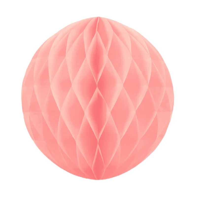 Favo de Mel Rosa Pastel 20cm – Party Land