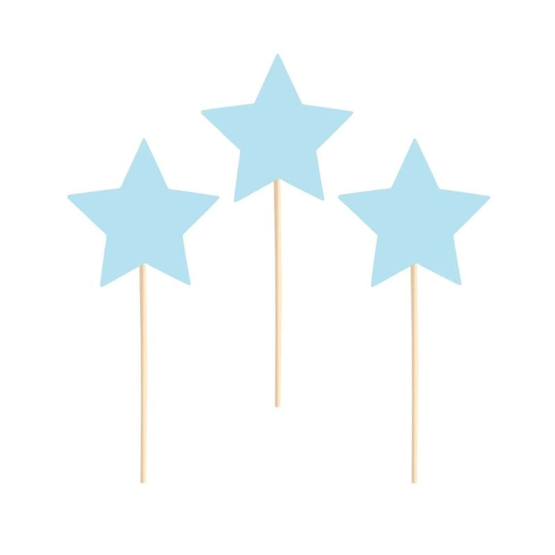 Toppers Estrelas Azul – Party Land
